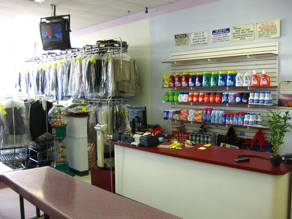 Dry Cleaning Counters
