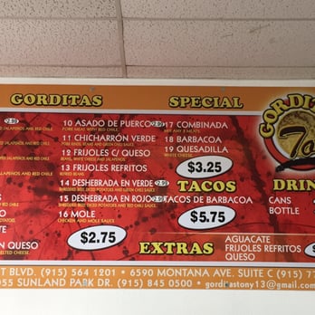Gorditas Tonys - 14 Photos & 22 Reviews - Mexican - 6590 Montana Ave ...