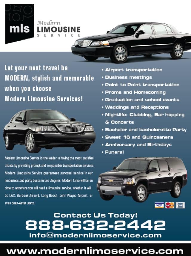 Modern Limousine Service - 24 Photos & 15 Reviews - Airport Shuttles ...