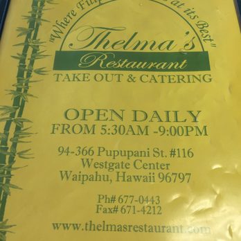 Thelma’s Restaurant - 502 Photos & 306 Reviews - Filipino - 94-366 ...