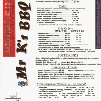 Mr K’s BBQ - Barbeque - Tucson, AZ - Yelp