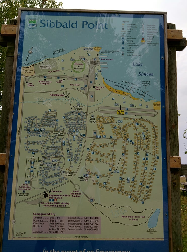 Sibbald Point Provincial Park - Parks - 26465 York Road 18, Georgina ...