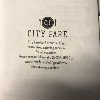 City Fare Cafe + Catering - 13 Photos - Cafes - 483 Main St, Downtown ...