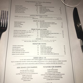 Morton’s The Steakhouse - 225 Photos & 157 Reviews - Steakhouses - 1001 ...