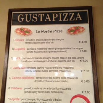 Gusta Pizza - 132 Photos - Italian - Palazzo Pitti - Florence, Firenze ...