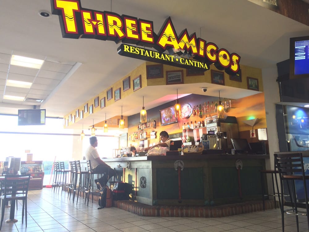 Three Amigos - Mexican - Terminal 1, Aeropuerto, Quintana Roo, Mexico ...