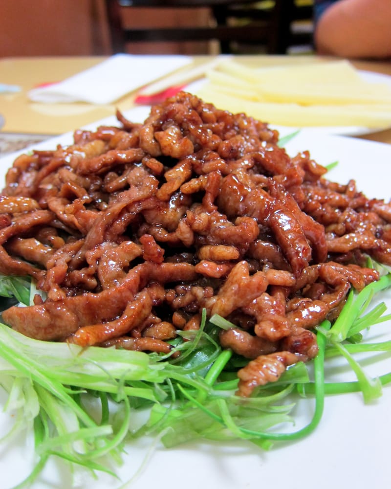 beijing style shredded pork