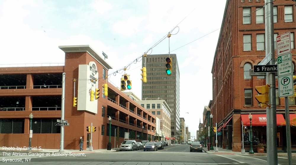 Atrium At Armory Square Parking Garage - 272 W Fayette St, Syracuse, NY ...