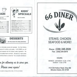 66 Diner - 11 Photos - Greek - 1133 Old Hollow Rd, Winston-Salem, NC ...