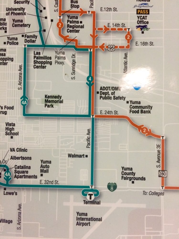 Ycat Bus Information - Transportation - 2675 E 14th St, Yuma, AZ ...