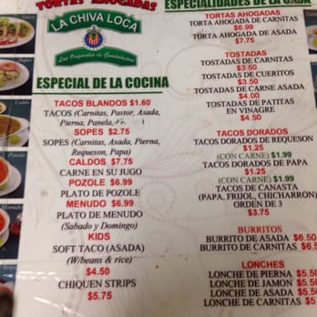 La Chiva Loca - 71 Photos & 65 Reviews - Mexican - 5805 Imperial Hwy ...