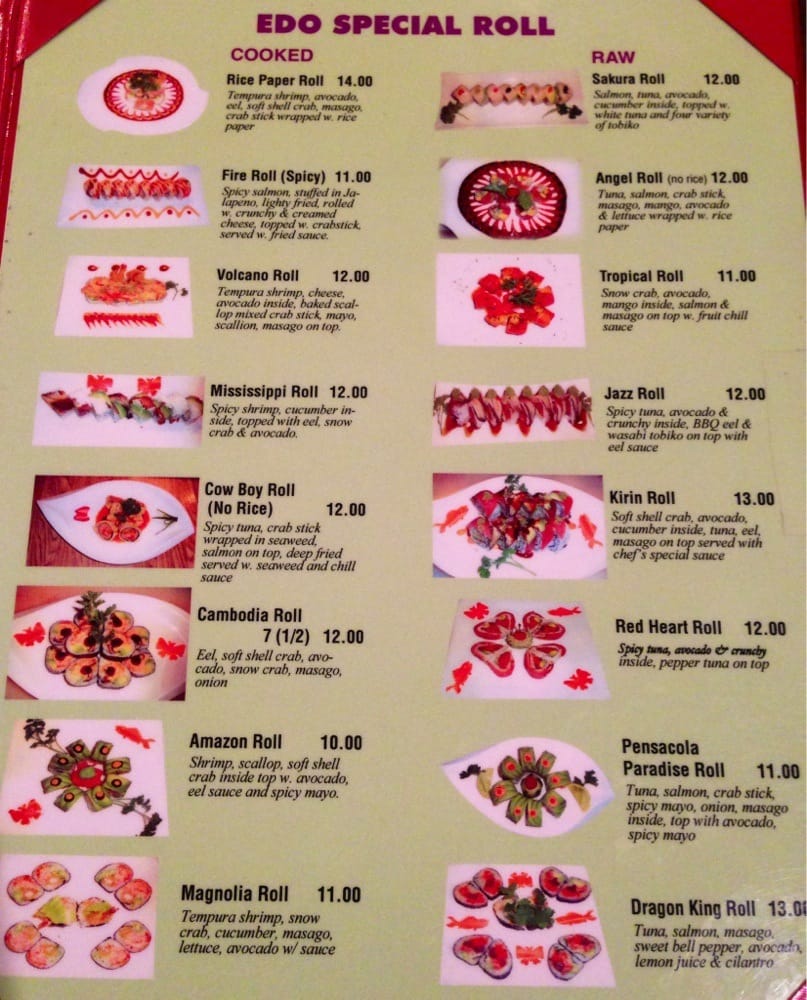 Edo Japanese Restaurant - Japanese - Jackson, MS - Reviews - Photos ...