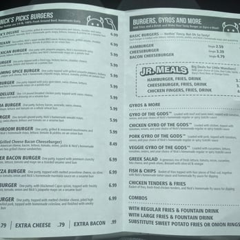 Nick’s Jr Burgers and Gyros - 226 Photos & 453 Reviews - Burgers - 5821 ...