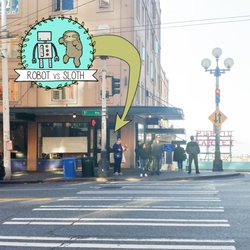 Robot vs Sloth - 19 Photos - Arts & Crafts - 1535 1st Ave, Downtown ...