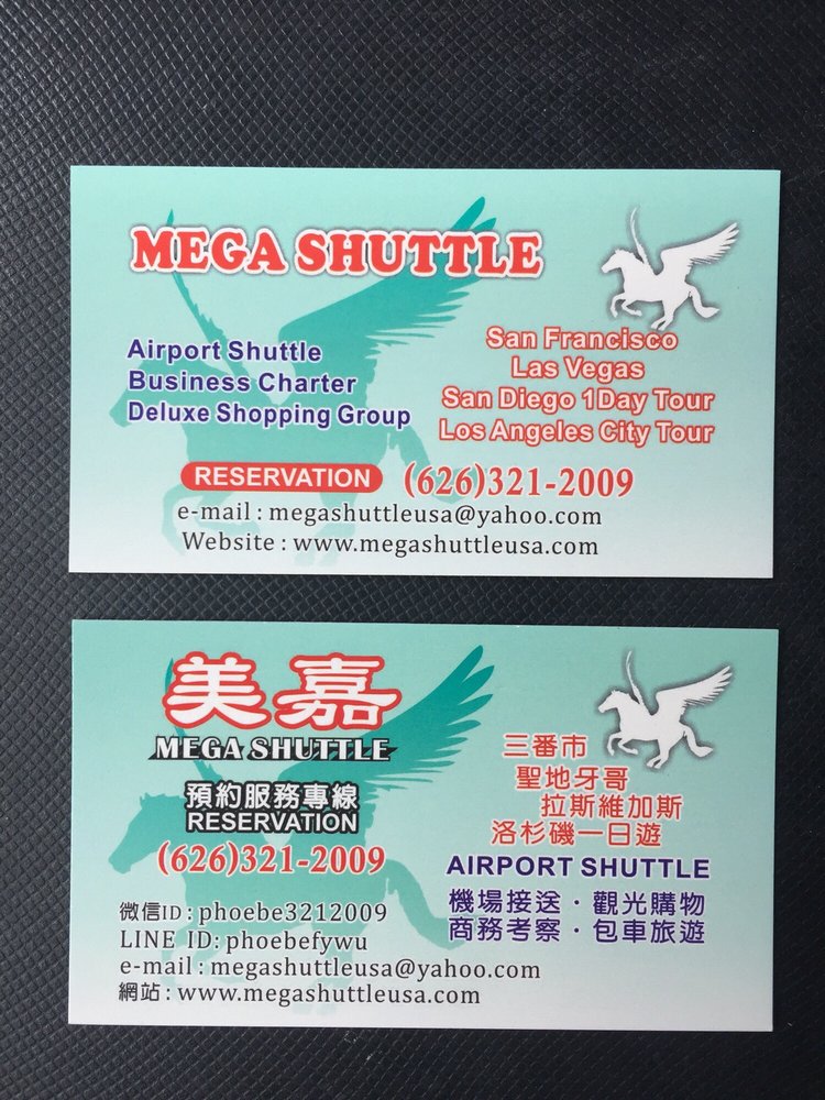 Mega Shuttle - Tours - Rowland Heights, CA - Phone Number - Yelp