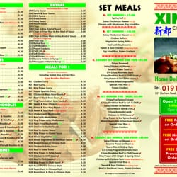 Xin Du Chinese Takeaway - Food Delivery Services - 519-521 Durham Road ...