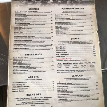 The Old Plantation Restaurant - 188 Photos & 116 Reviews - Seafood ...