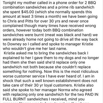 Chris’ & Pitt’s - 294 Photos & 343 Reviews - Barbeque - 9243 Lakewood ...