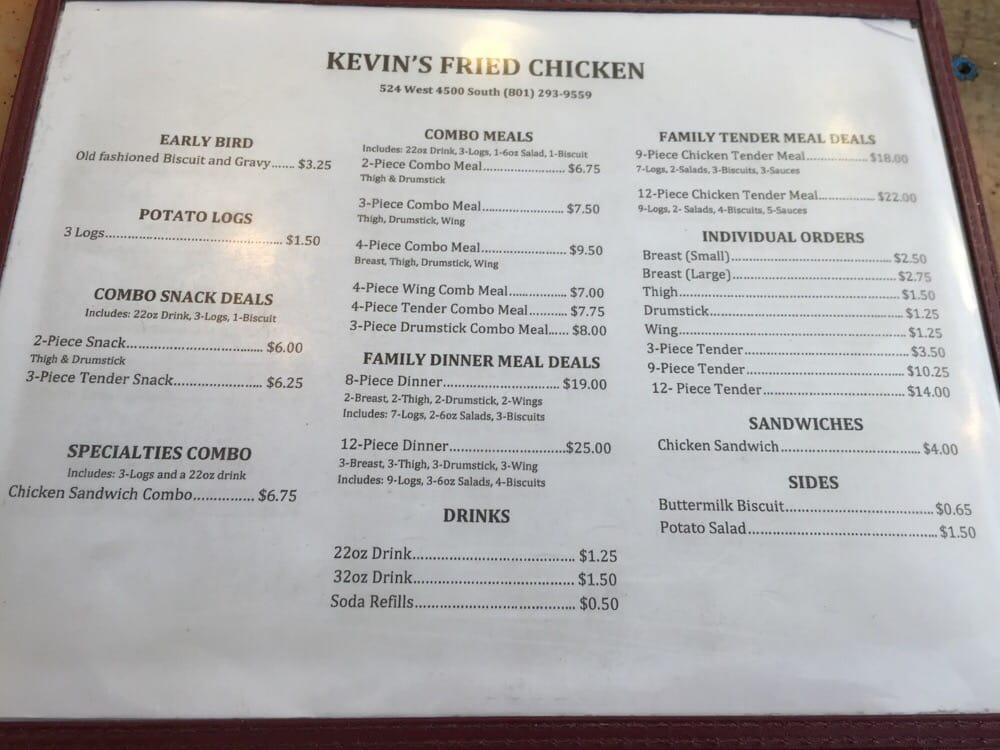 Kevin’s Fried Chicken - 12 Photos & 15 Reviews - American (Traditional ...