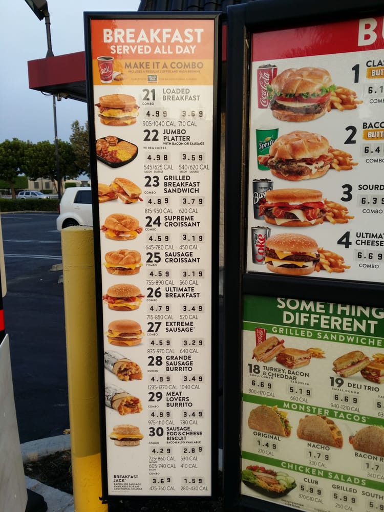 Jack In The Box Menu Nutrition Breakfast Besto Blog
