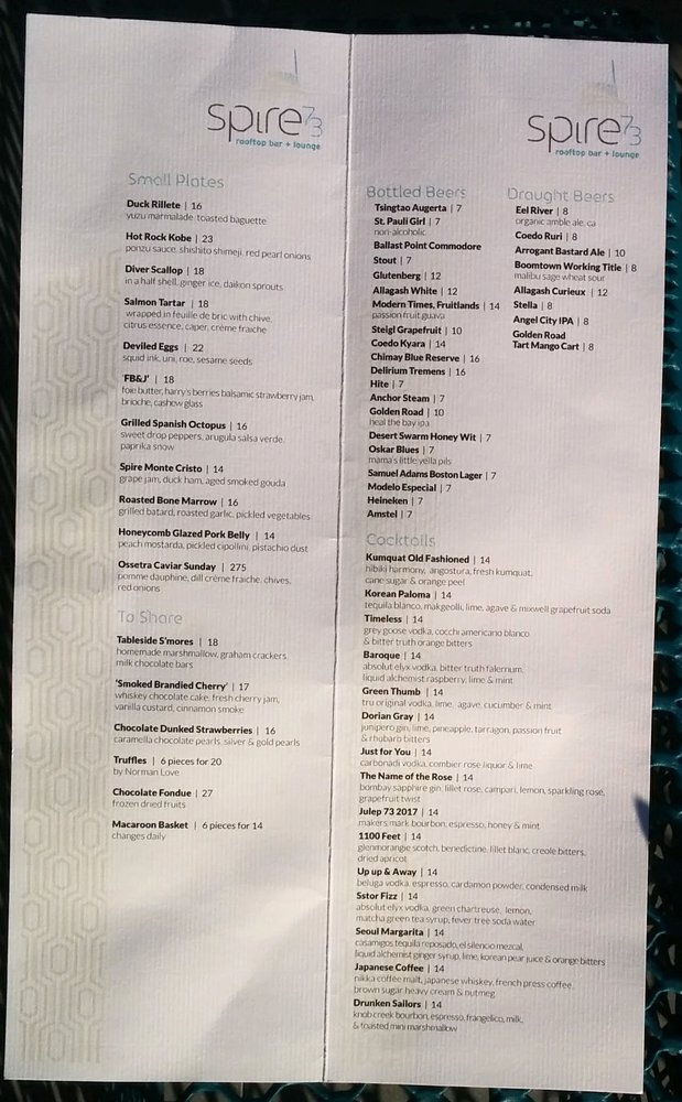 Spire 73 - 180 Photos & 63 Reviews - Cocktail Bars - 900 Wilshire Blvd ...