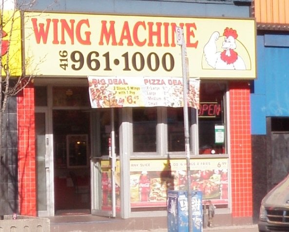 Wing Machine - Chicken Wings - 520 Bloor St W, The Annex, Toronto, ON ...