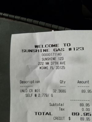 Sunshine Gasoline Distributors, 222 NW 37th Ave, Miami, FL - MapQuest