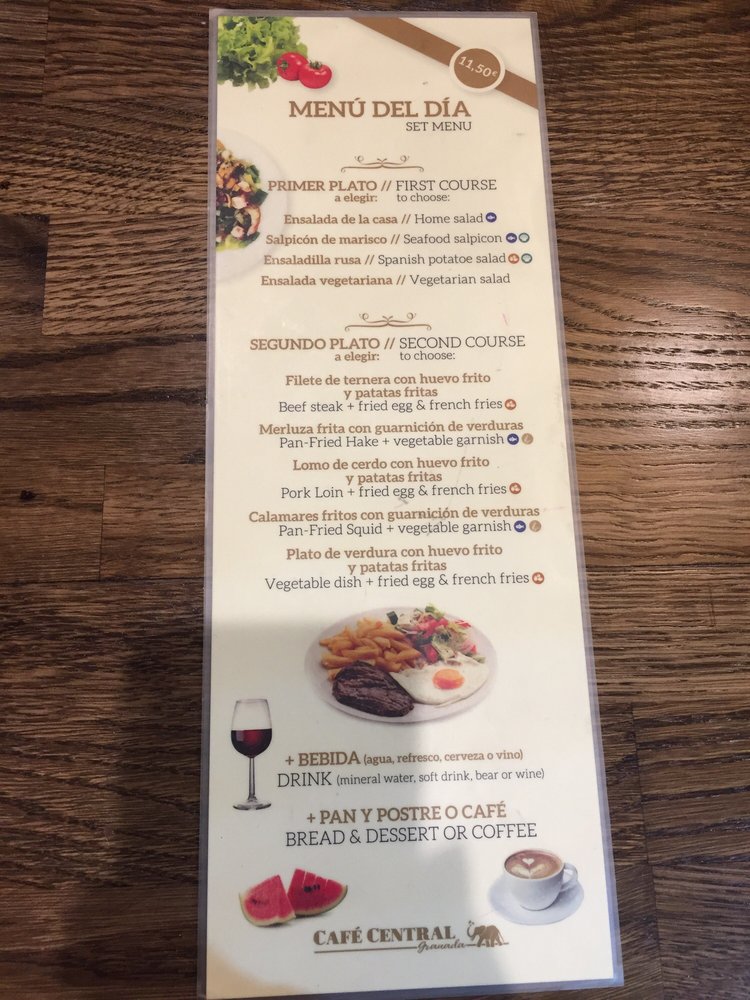 Cafe Central - Spanish - Calle Elvira 3, Granada, Spain - Restaurant ...