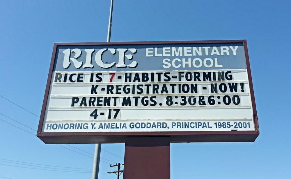 Rice Elementary School - Elementary Schools - 2150 Angelus Ave ...
