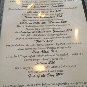 Ciao Italia Ristorante Italiano - Order Food Online - 168 Photos & 346 ...