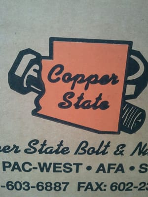 Copperstate Bolt & Nut, 1841 E Huntington Dr, Flagstaff, AZ 86004, US ...