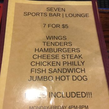 Seven Sports Bar & Lounge - Order Food Online - 33 Photos & 42 Reviews ...