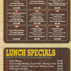 Alaska Fish and Chicken - Seafood - 13701 W Nine Mile Rd, Oak Park, MI ...