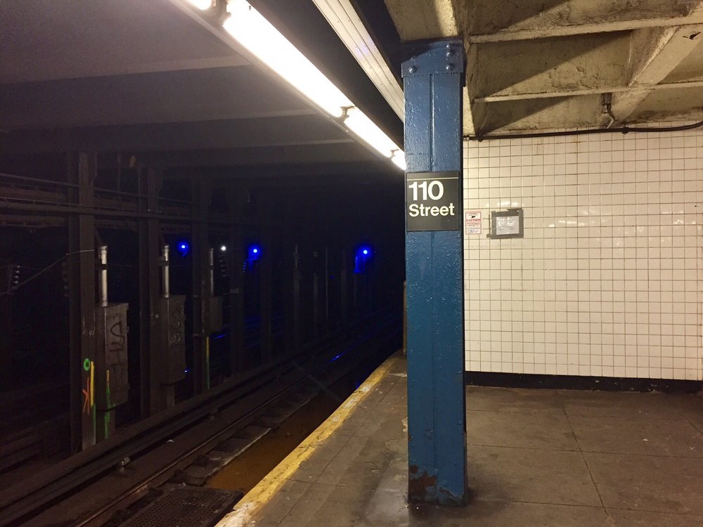 MTA - 110 Street Cathedral Parkway Subway Station - B/C - Metro ...