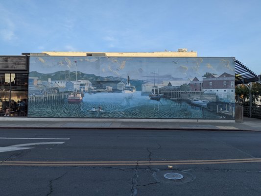 19th Century Napa River Mural, 1000 Main St, Napa, CA - MapQuest