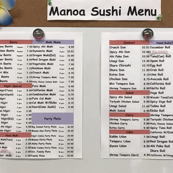 Manoa Sushi - 73 Photos & 78 Reviews - Japanese - 2752 Woodlawn Dr ...