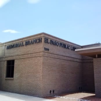 El Paso Public Library Memorial Park Branch - 2019 All You Need to Know ...