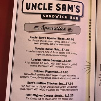 Uncle Sam’s Sandwich Bar - 2019 All You Need to Know BEFORE You Go ...