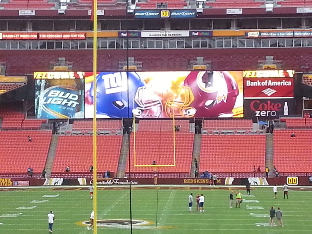 Inside FedEx field | Yelp