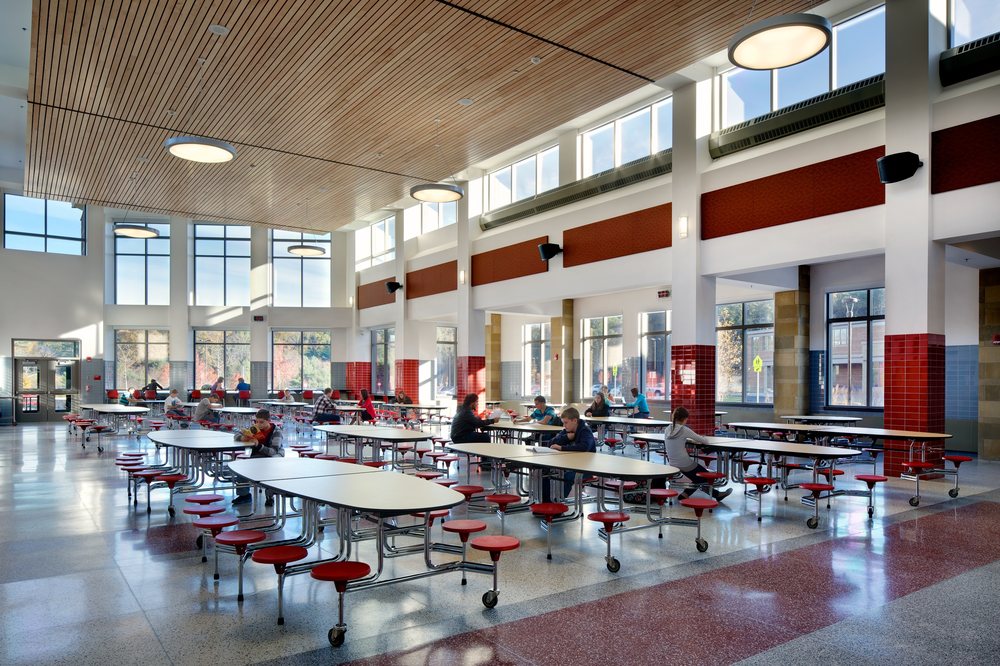 High School Cafeteria Designs