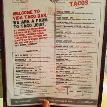 Vida Taco Bar - 156 Photos & 183 Reviews - Tex-Mex - 200 Main St ...