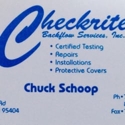 Checkrite Backflow Services - 11 Reviews - Backflow Services - 3618 ...