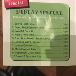 Tim Choi Chinese Food - Chinese - 266 Markham Street, Scarborough ...