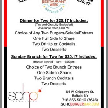 Soho Buffalo - Order Food Online - 198 Photos & 189 Reviews - Breakfast ...