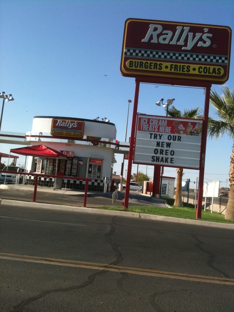 Rally’s - Burgers - 1820 N Imperial Ave, El Centro, CA - Restaurant ...
