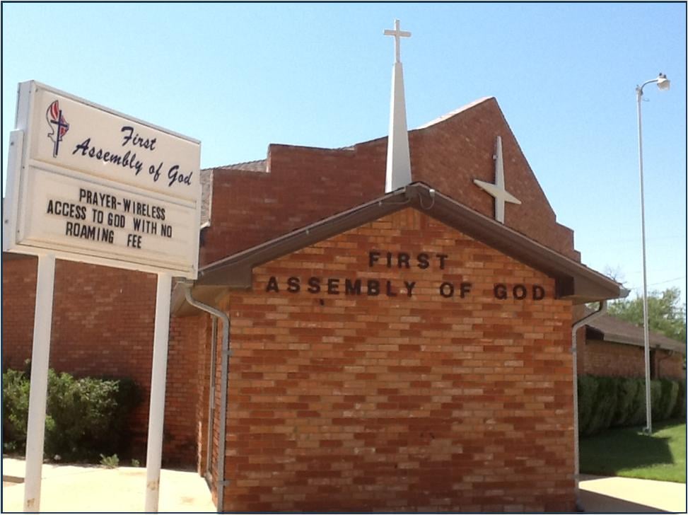 First Assembly Of God Churches 211 12th St Seagraves Tx Phone