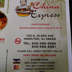 China Express - Chinese - 730 S Olden Ave, Trenton, NJ - Restaurant ...