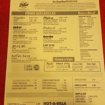 Dillas Quesadillas - 166 Photos & 232 Reviews - American (Traditional ...