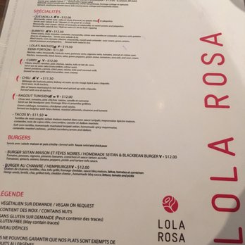 Lola Rosa - 186 Photos & 208 Reviews - Vegetarian - 545 Rue Milton ...