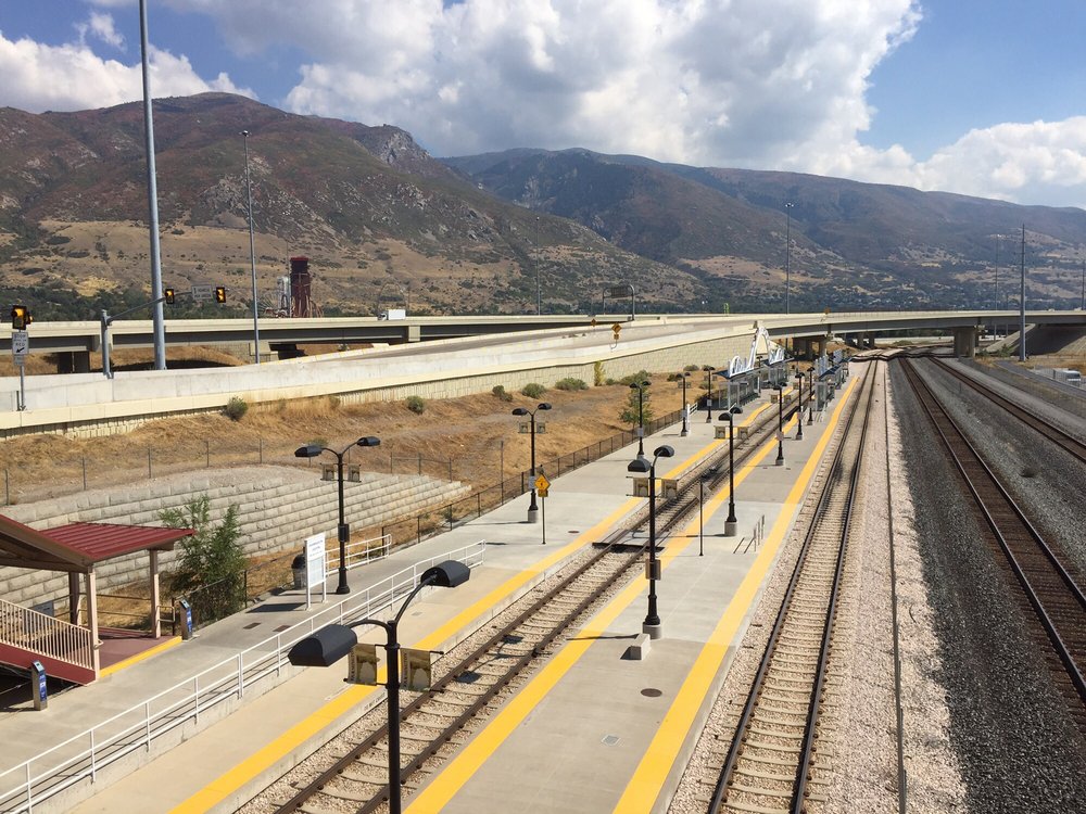 Utah Transit Authority Farmington Station - Train Stations - 450 North ...